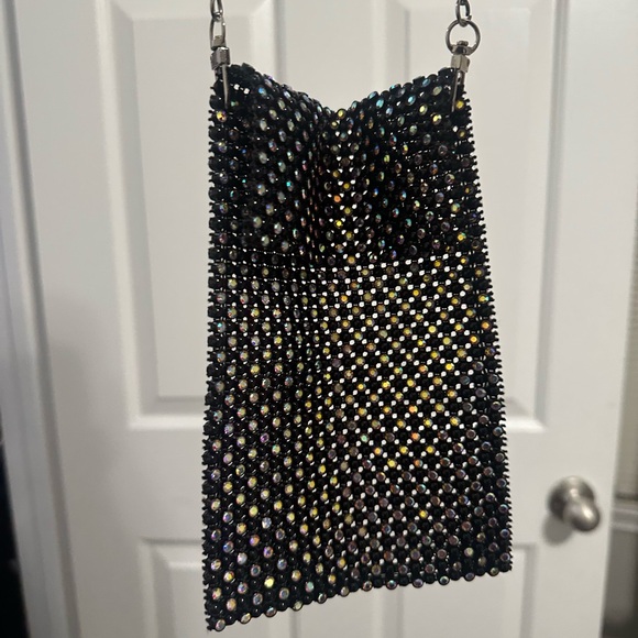 Bags | Black Sequence Bag Small | Poshmark